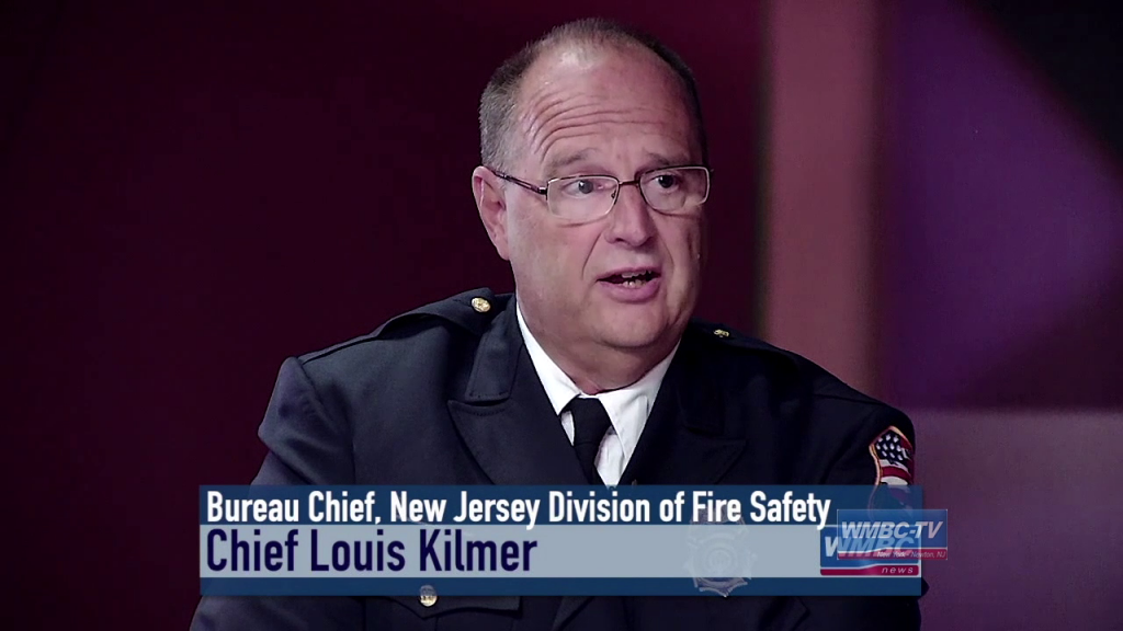 NJ Fire Safety Chief Louis Kilmer – WMBC TV